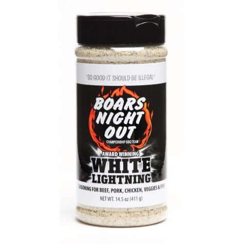 Boars Night Out White Lightning Garlic Butter All Purpose BBQ Rub