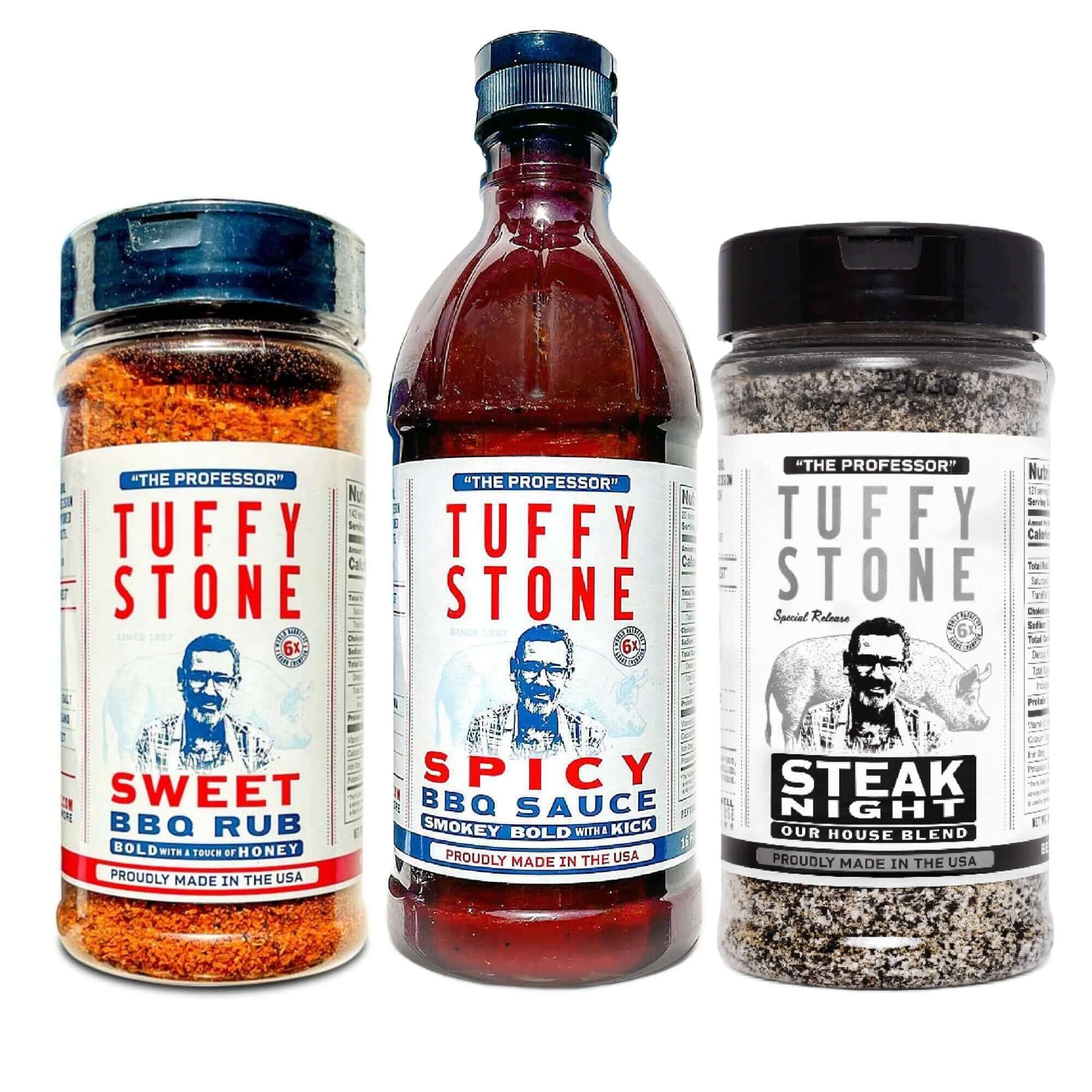 Tuffy Stone BBQ Rubs & Sauces Award-Winning BBQ taste