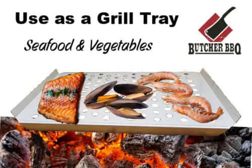 Brisket Caddy Adjustable Stainless BBQ Rack for Better Bark