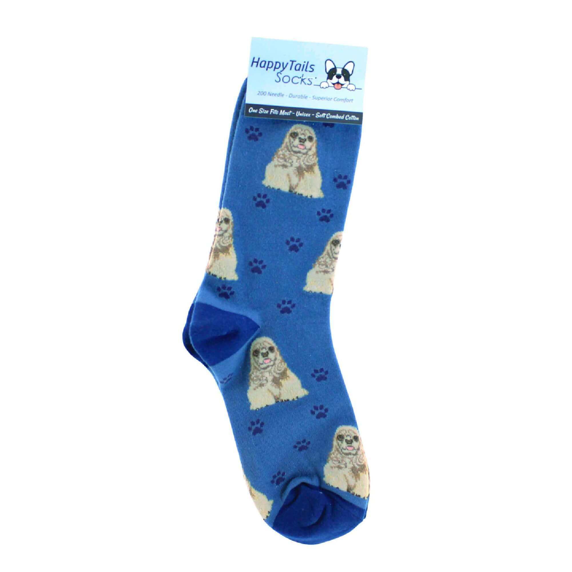 Cocker Spaniel Dog Socks – Soft & Stylish Gift for Dog Lovers