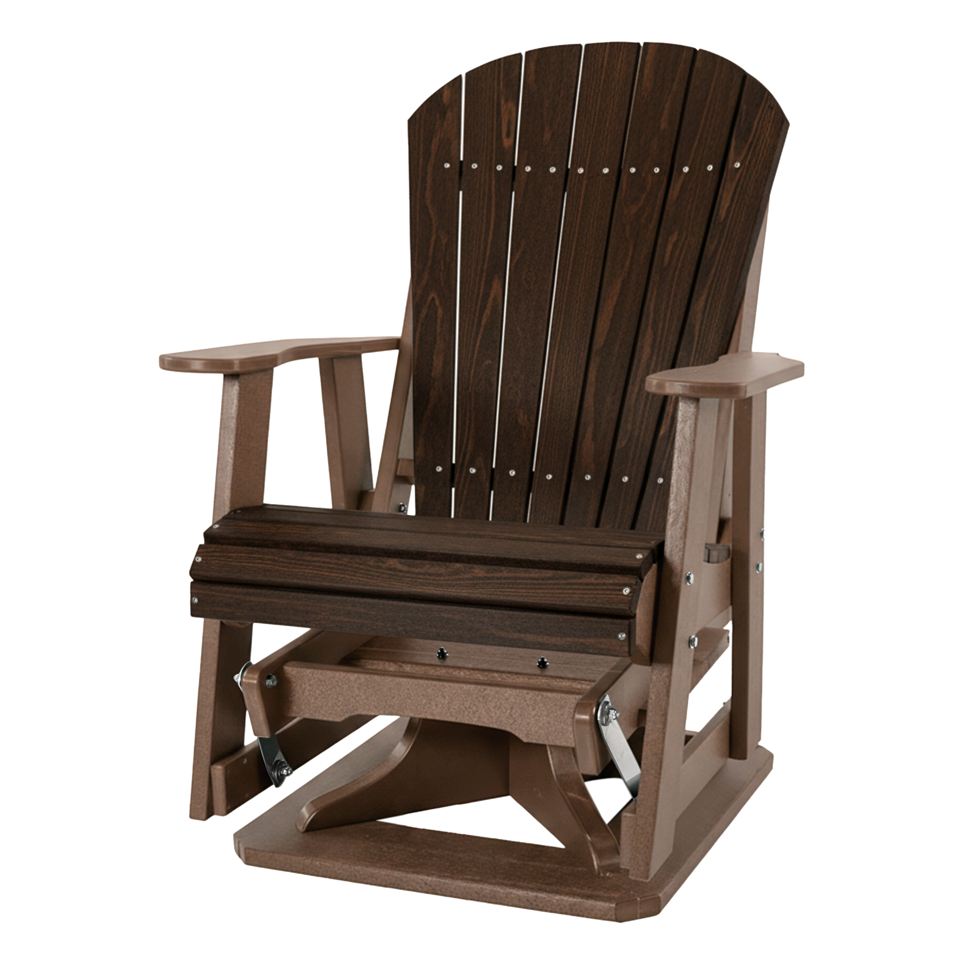 Kanyon Living Adirondack Poly Swivel Glider Chair | USA Poly Lumber