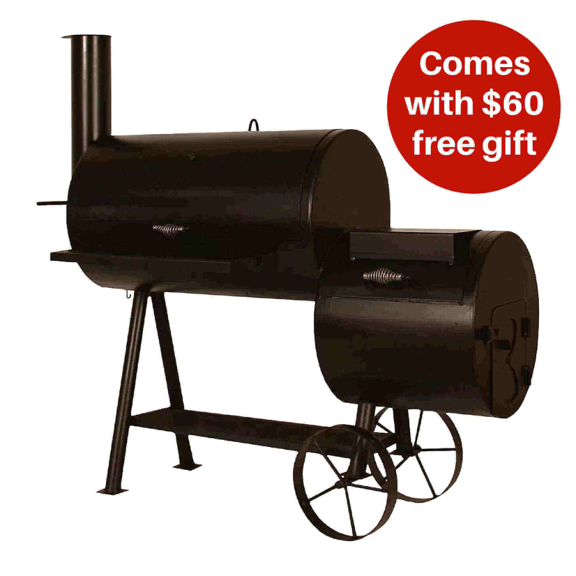 Old Country BBQ Pits Pecos Smoker - DDR Fab & DDR BBQ Supply