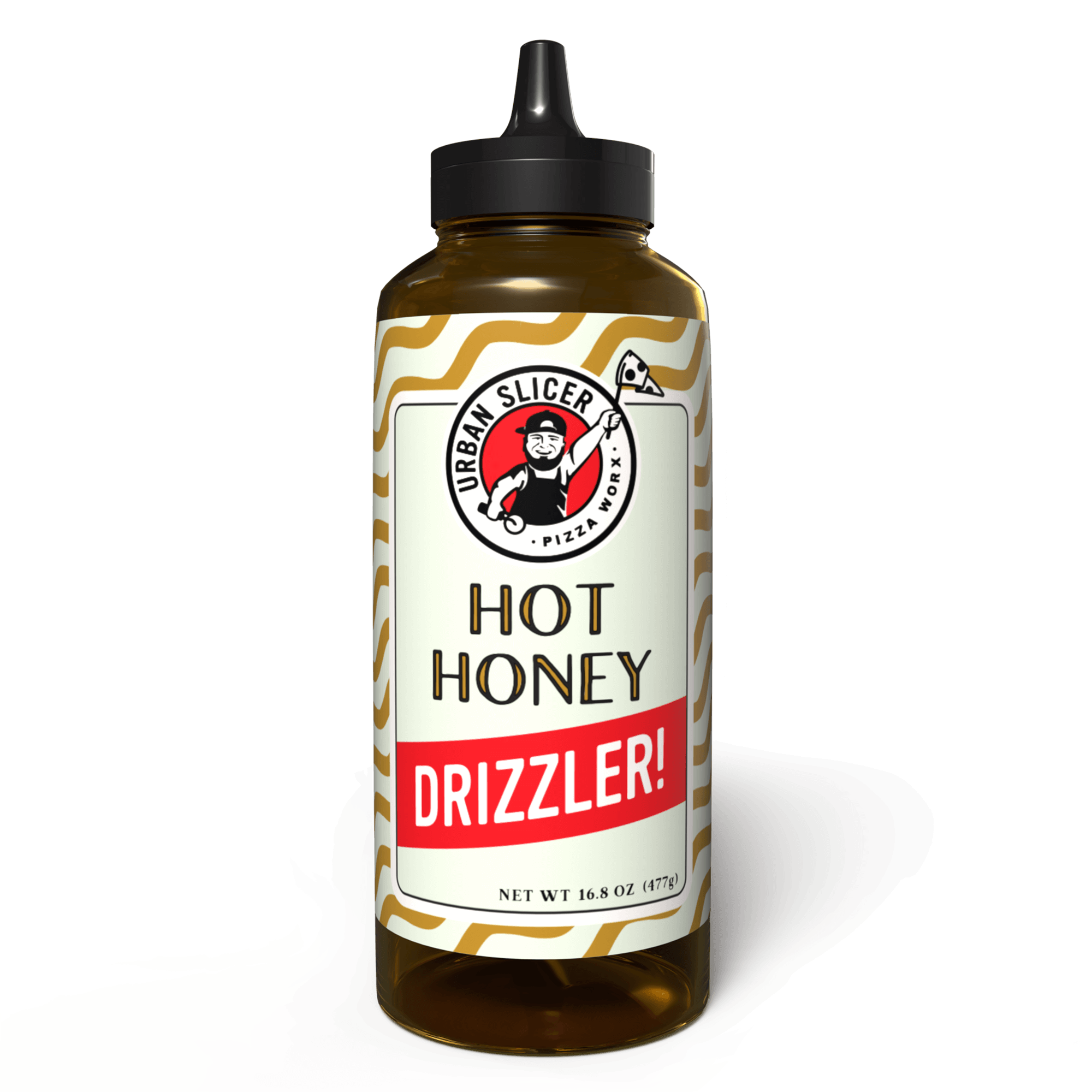 Urban Slicer Hot Honey Drizzler – Sweet Heat for Pizza & BBQ