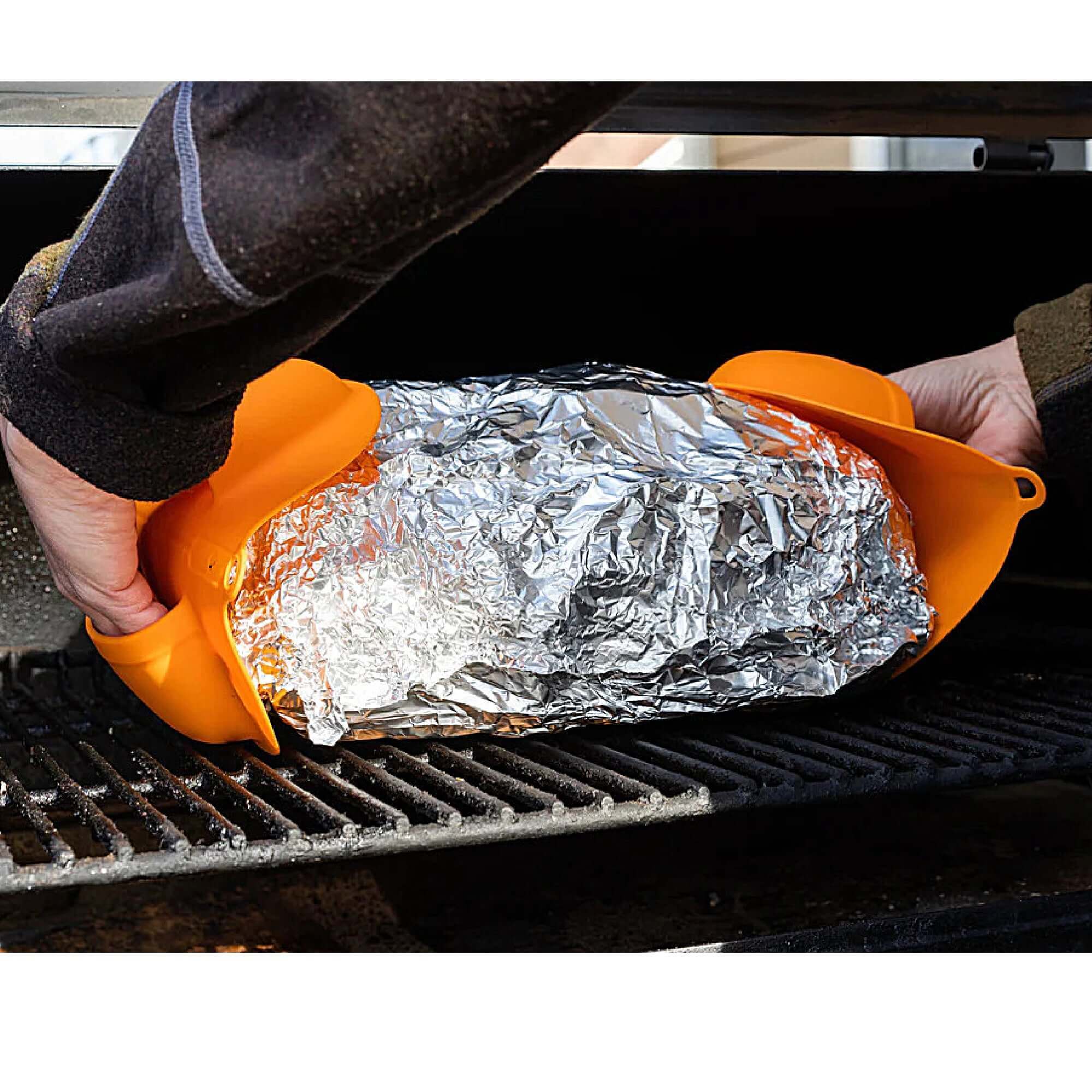 Drip EZ BBQ Grill Mitts | Heat-Resistant Silicone Gloves for Grilling