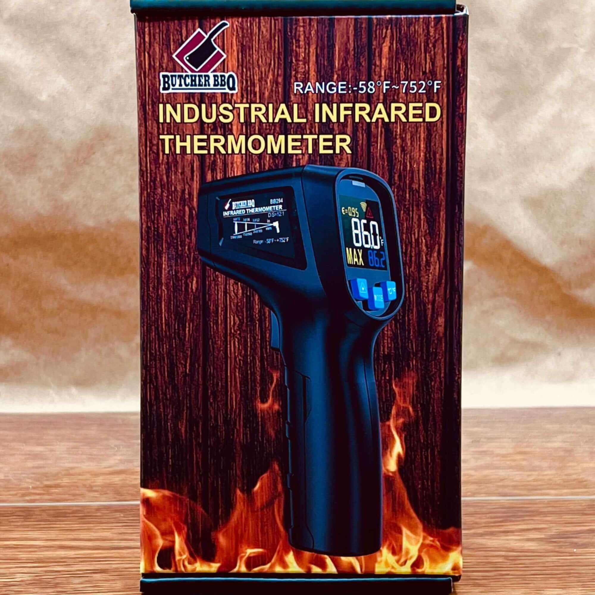 Butcher BBQ Infrared Laser Cooking Thermometer – Instant Surface Read