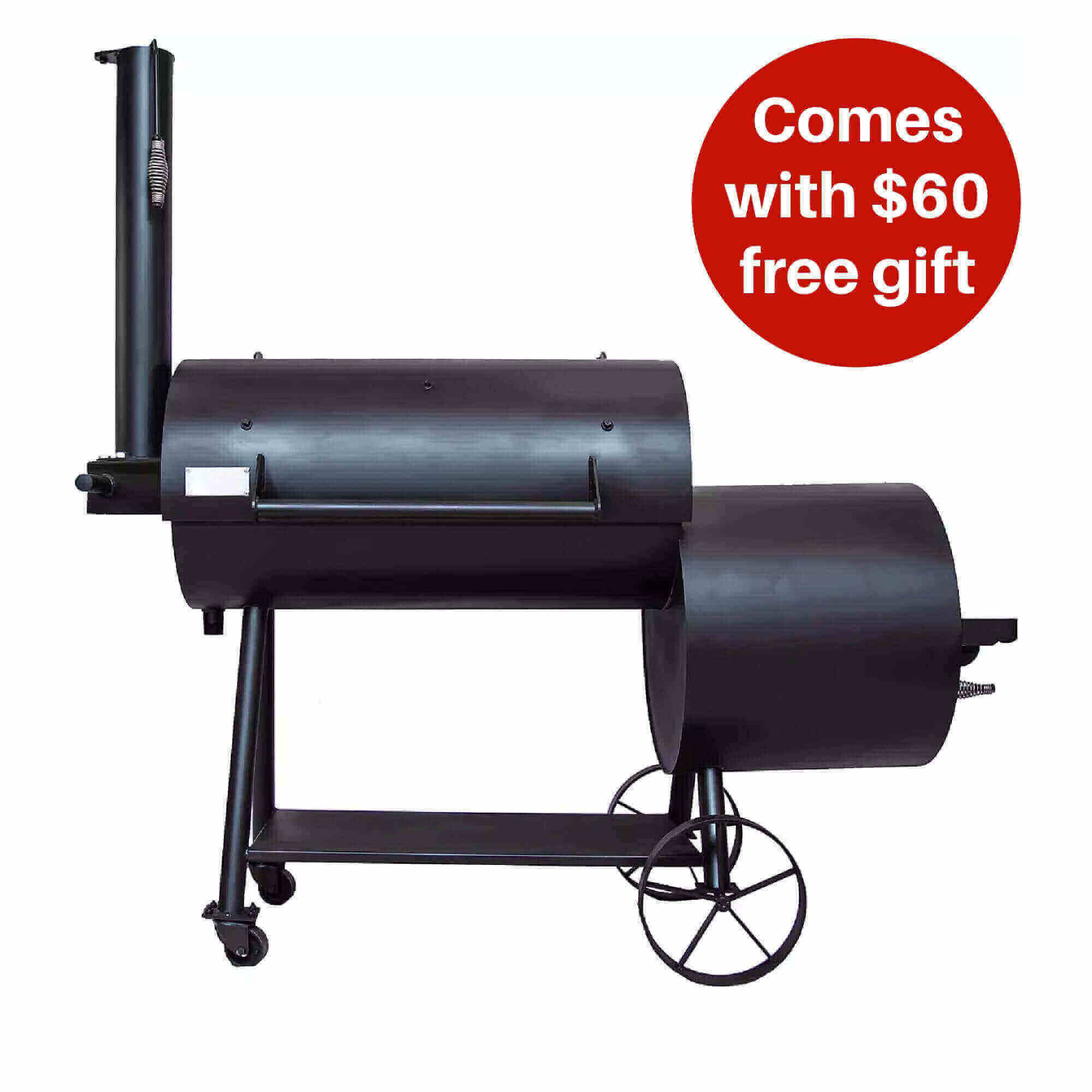Old Country BBQ Insulated Offset Smoker - DDR Fab & DDR BBQ Supply