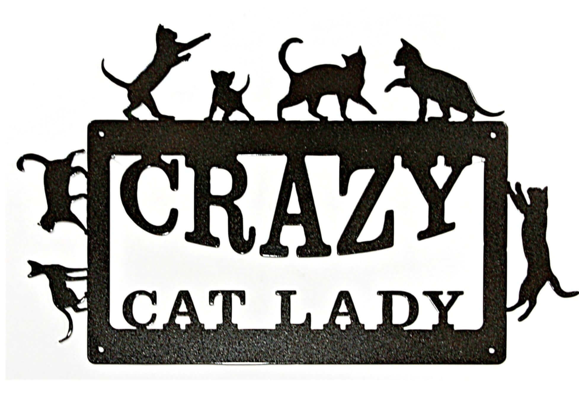 Crazy Cat Lady Sign / Cat Lover / Cat Sign / Cat Decor/ Cat Lover Gift ...