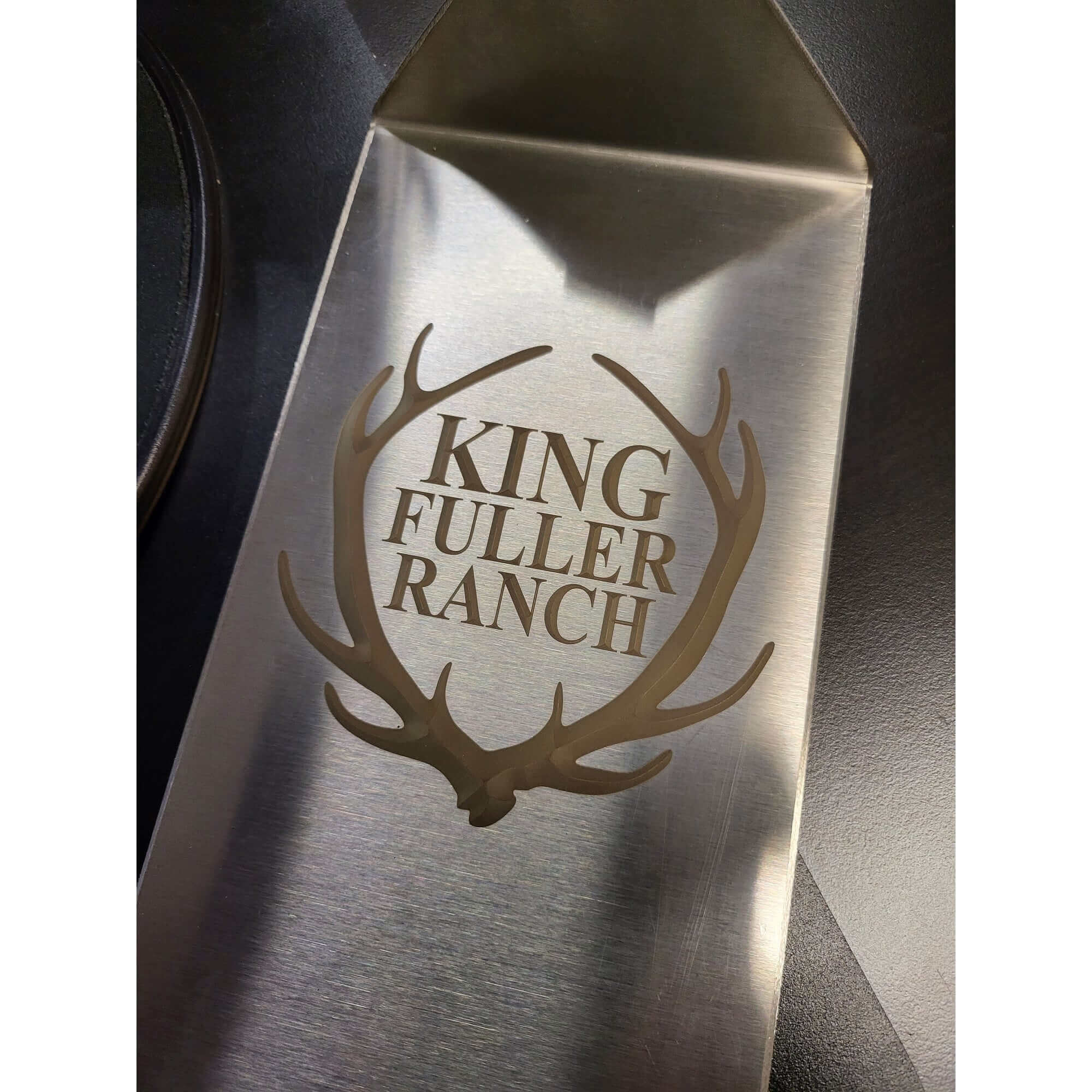 Custom Stainless Steel BBQ Spatula - Can Be Personalized - DDR Fab ...