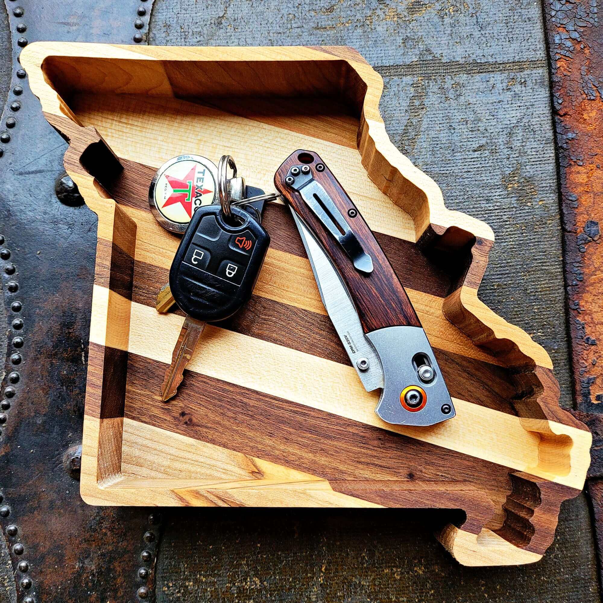 Missouri Wood Tray - DDR Fab & DDR BBQ Supply