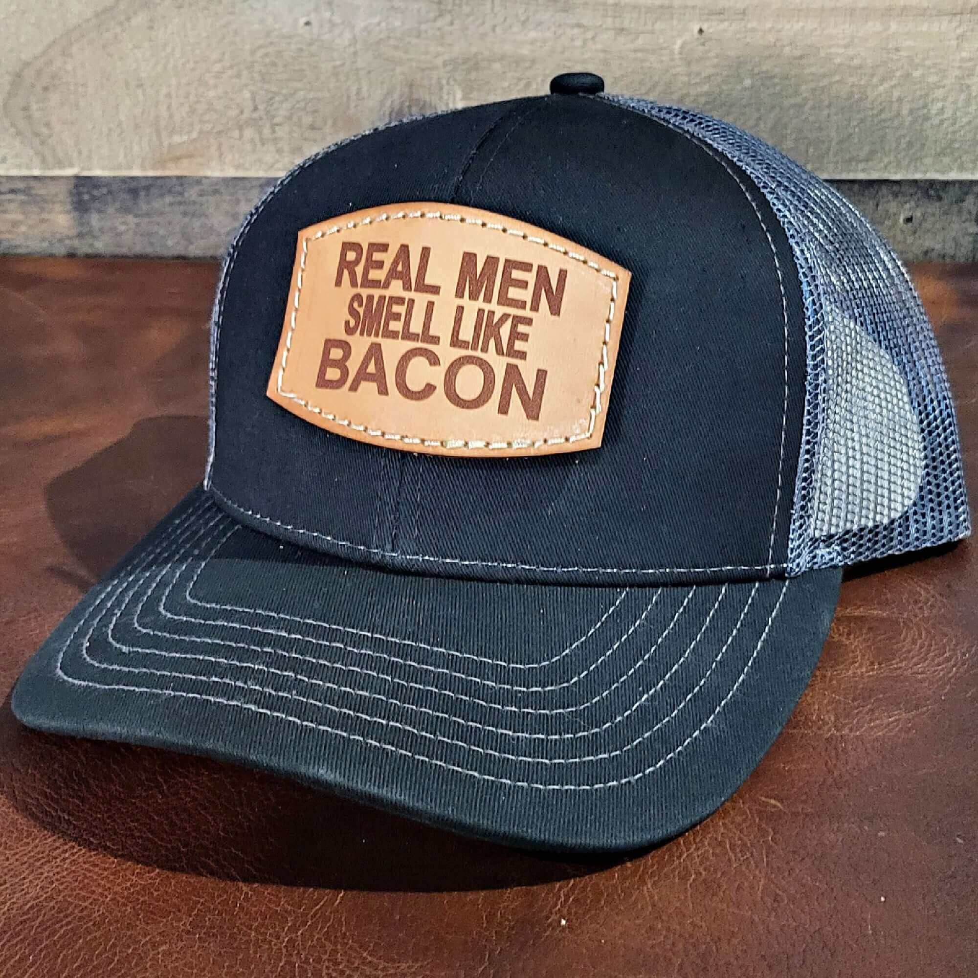 Hat Real Men Smell Like Bacon DDR Fab and DDR BBQ Supply